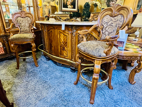 AICO By Michael Amini VENETIAN Bar | Snooty Fox Consignment