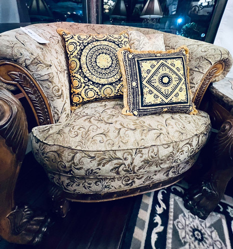 AICO By Michael Amini EDEN Matching Chair | S Fox Consignment