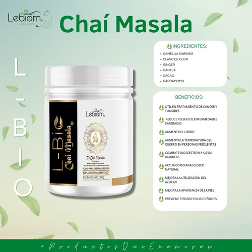L-Bio Chai Masala | Dream Productos