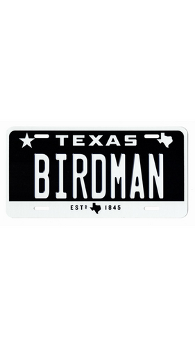Birdman Racing Plate (BIKE SIZE) | My Site