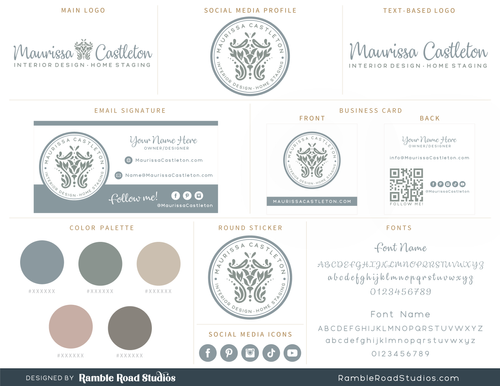 Exclusive Designer Ready-Made Branding Kit: Your Complete Branding ...