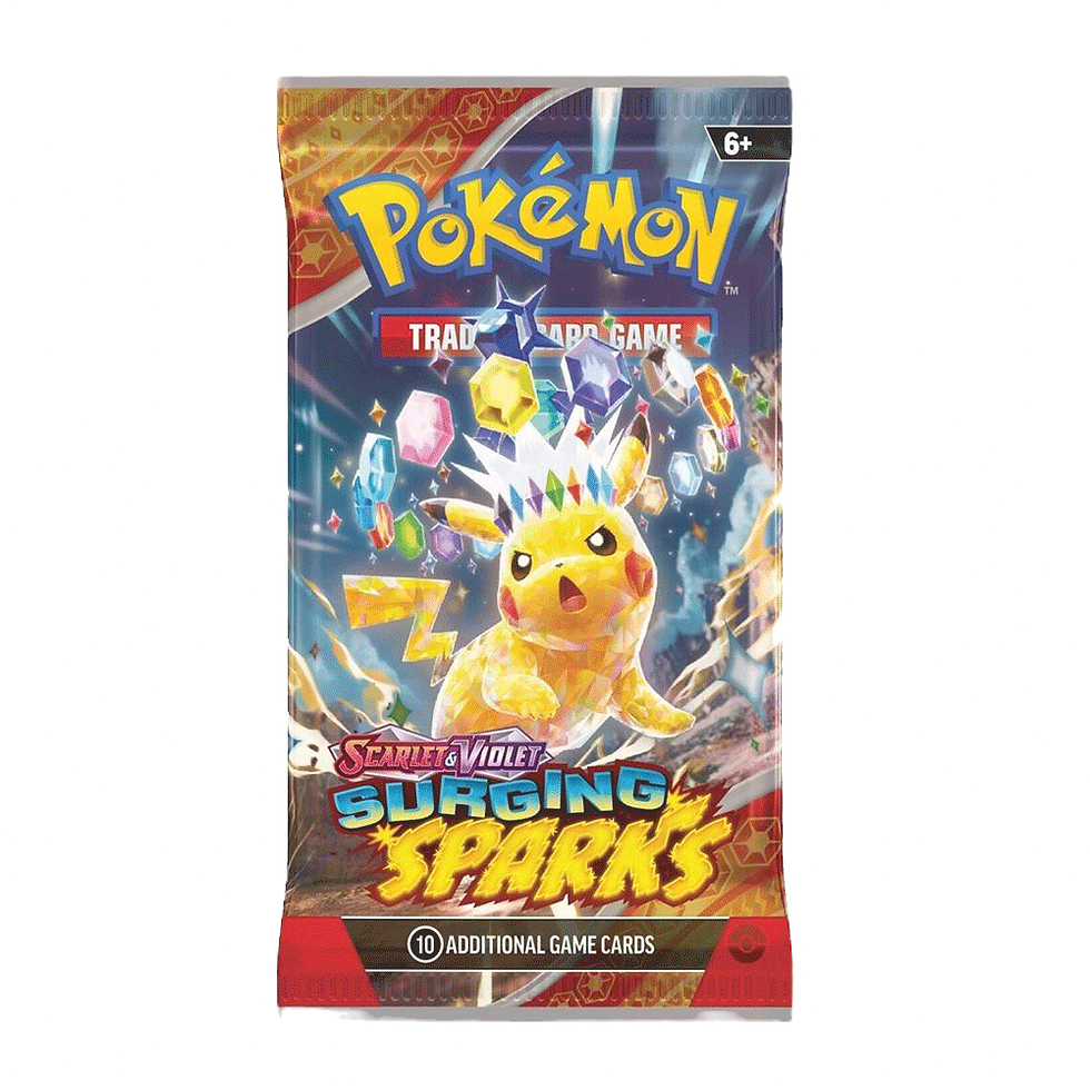 Pokemon Surging Sparks Booster Pack | Poke Boyz