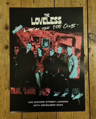 100 Club A3 Poster | The Loveless