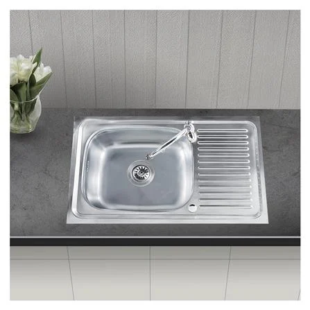 BUILT-IN SINK TECNOPLUS 1075 SD 1B1D STAINLESS STEEL | Homeplus