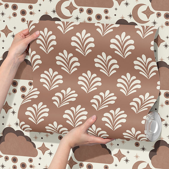 Mocha Colour Wallpaper