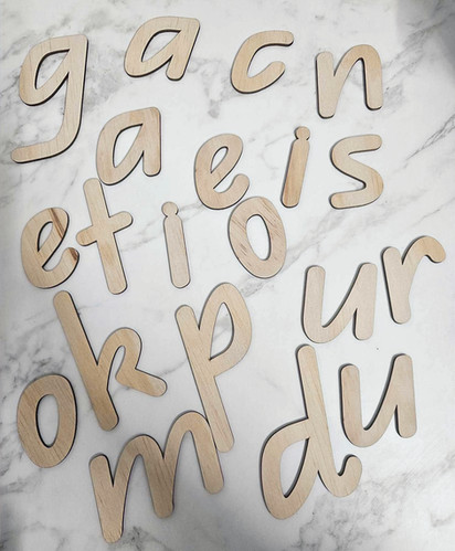 Alphabet letter cut outs | KeepsakestoCrowAbout