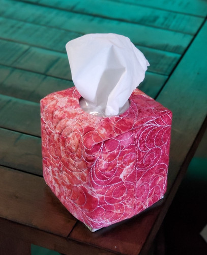 Embroidered Tissue Boxes | Sew With Joe