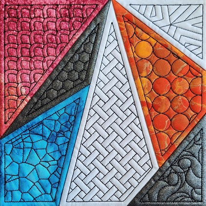 Crazy Patch Quilt Block | Sew With Joe