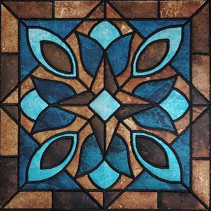 Stained Glass Block | Sew With Joe