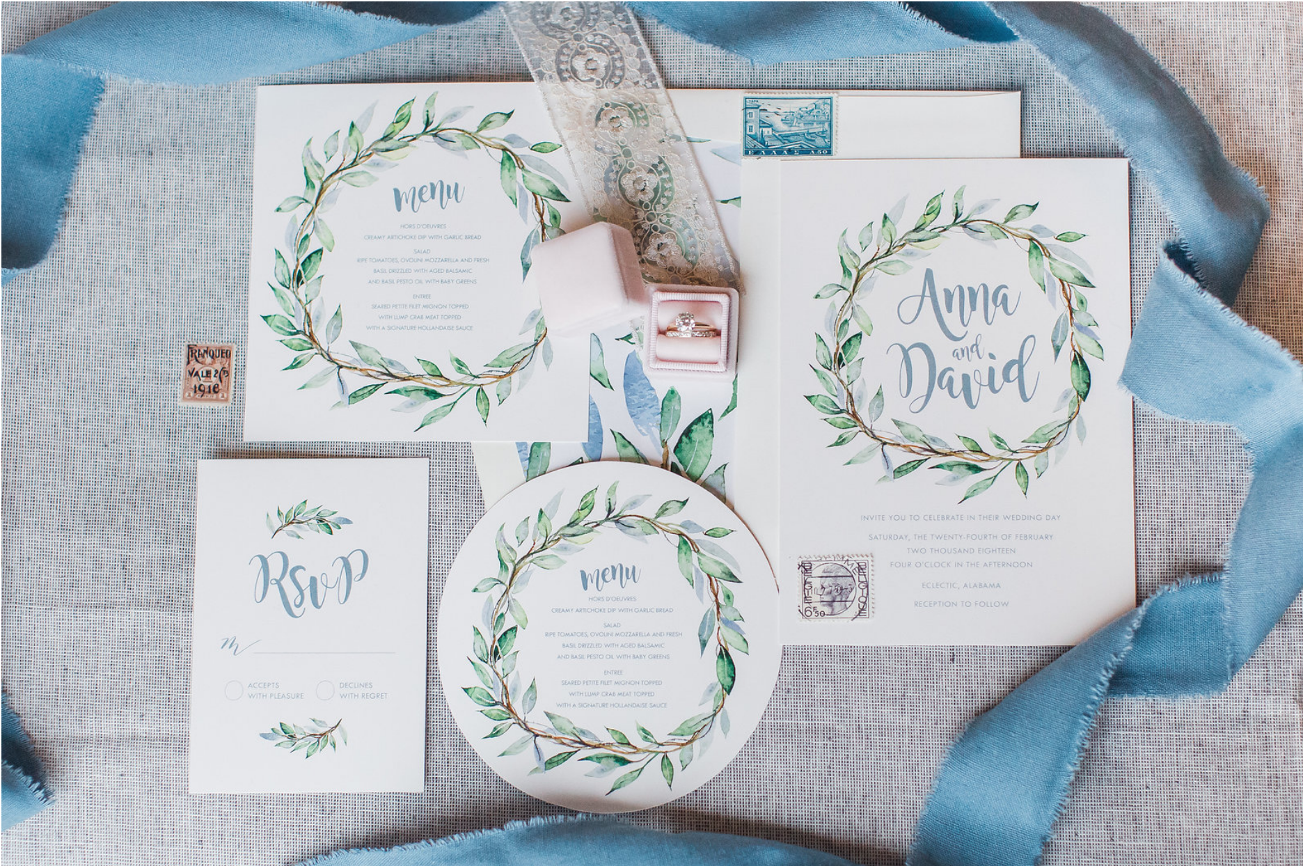 Wedding Invitations | Custom Stationery | Graphic Design