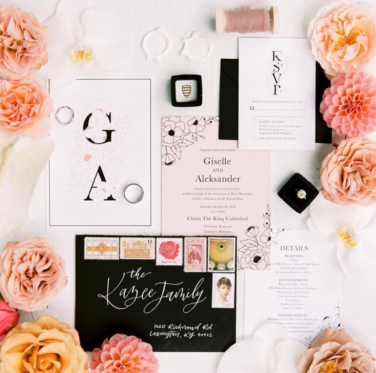 Wedding Invitations | Custom Stationery | Graphic Design