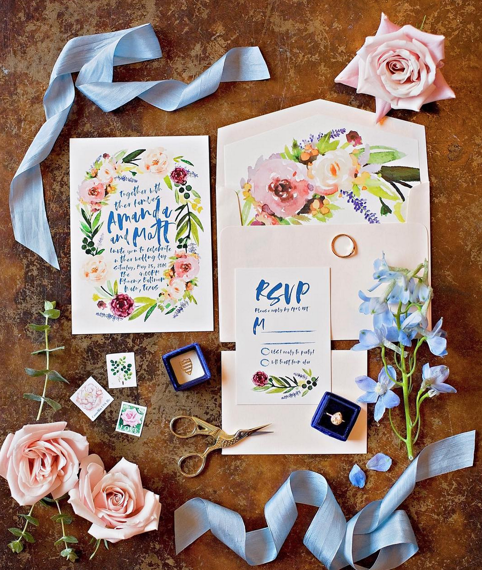 Wedding Invitations | Custom Stationery | Graphic Design