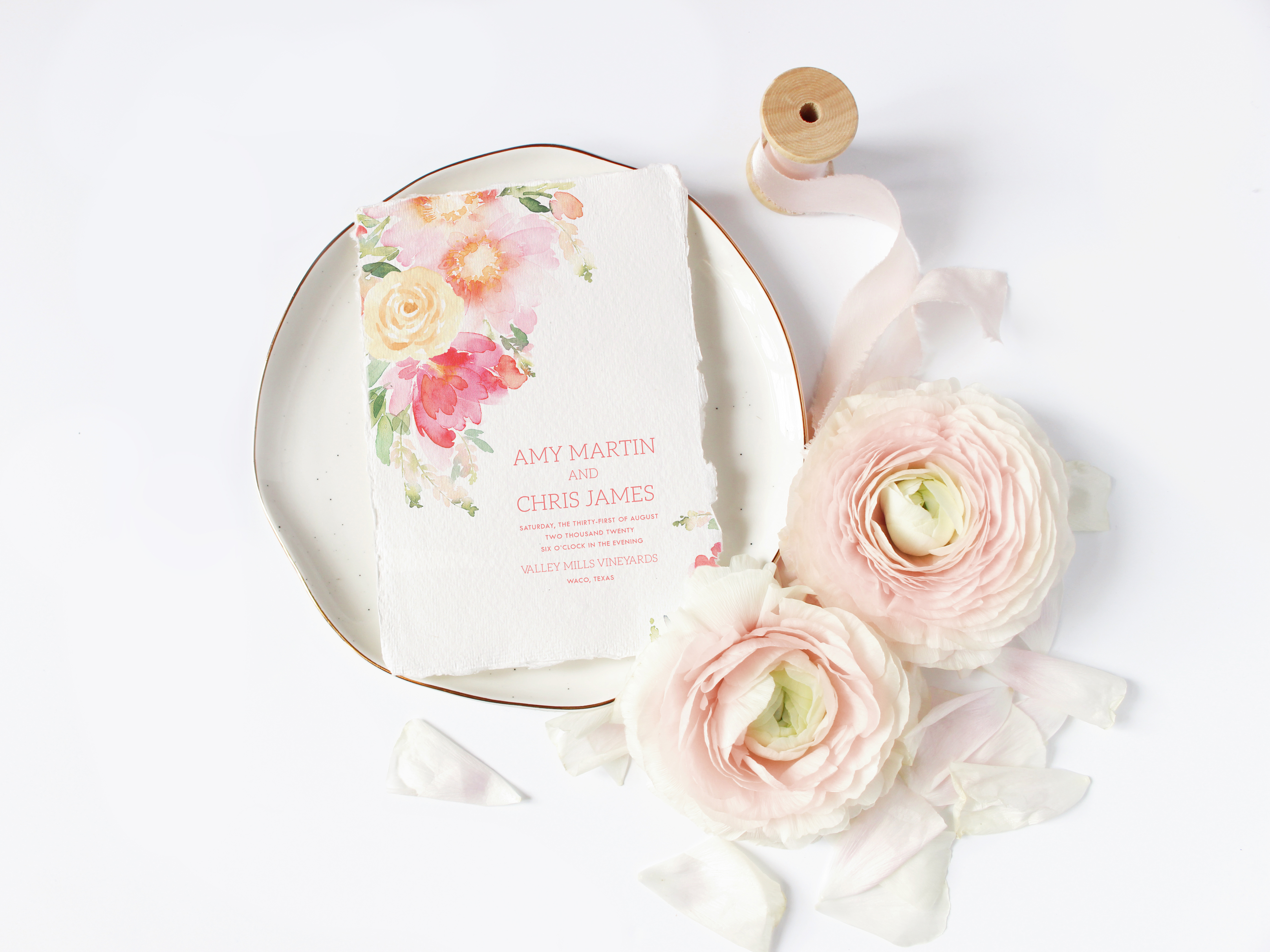 Wedding Invitations | Custom Stationery | Graphic Design