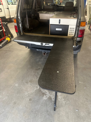 Tail-Table Landcruiser 80 Tailgate Table | Wasatch Overland