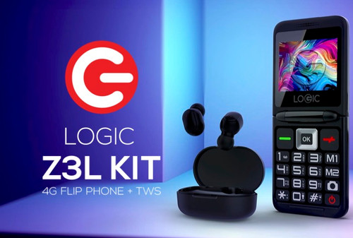 UNLOCKED LOGIC Z3L KIT 4G FLIP PHONE | iTek
