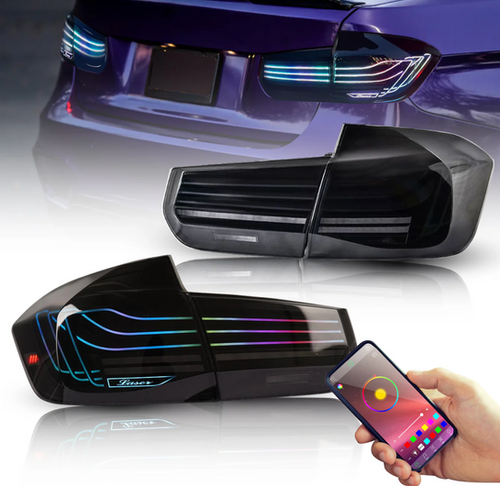 ARCHAIC Full LED Tail Lights Assembly For BMW 3 Series F30 F35 2013 ...