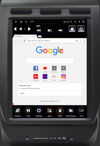 2018-UP FORD EXPEDITION GENERATION 4 T-STYLE RADIO (NO HDMI INPUT) | iTek