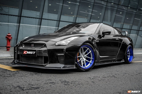 2008-2016 Nissan GTR GT-R R35 Facelift Conversion Carbon Fiber Full ...