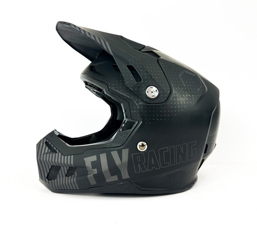 Fly Formula CC “Primary” black/grey Helmet Size Medium | The Dirt Bike ...
