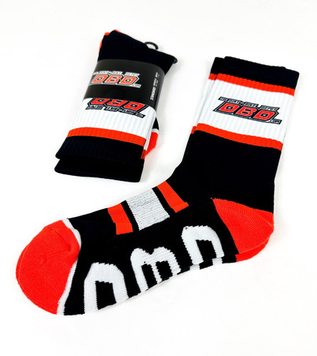 The Dirt Bike Depot LE “Crew” 3-Pack Socks (orange/black/white) ONE ...