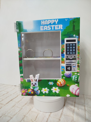 Minecraft Easter Vending machine style gift box with sweets | Andreas ...