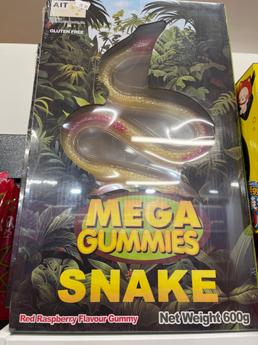 Mega gummy snake 600g | Thats A Lot Of Candy