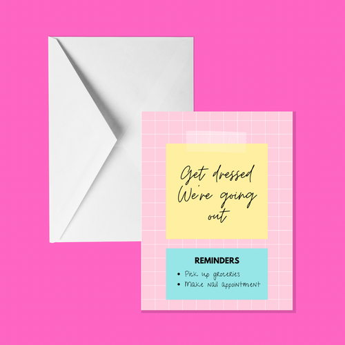 Get Dressed Card | Machee Creates