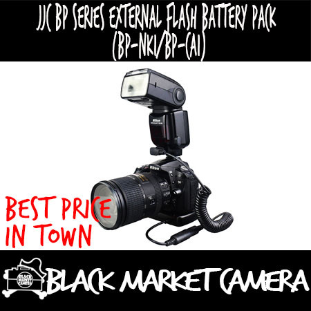 JJC BP Series External Flash Battery Pack (BP-NK1/BP-CA1 ...