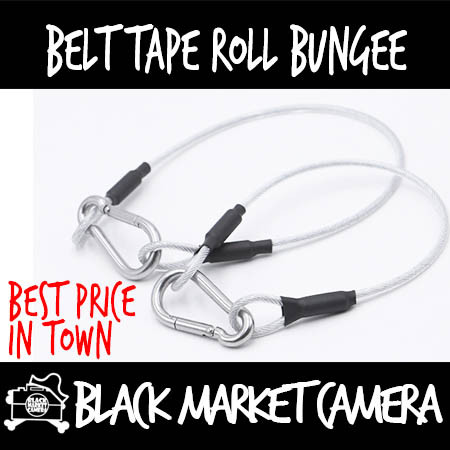 Belt Tape Roll Bungee *Holds Rolls of Tape | blackmarketcamera