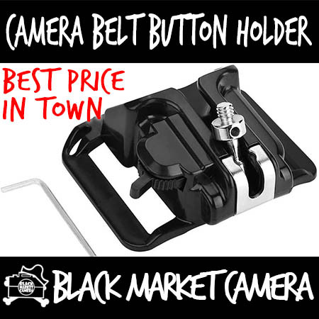 Camera Waist Belt Button Quick Release Holder For Camera ...