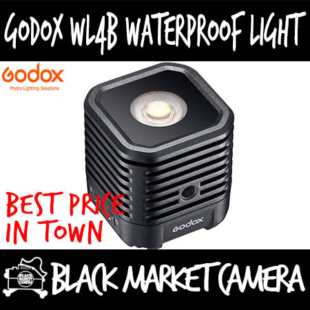 Godox WL4B Waterproof Portable Magnetic LED Light | blackmarketcamera