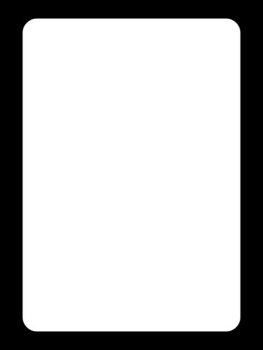 Rounded Corners Rectangle Vertical Stream Overlay Mask | DocValentino