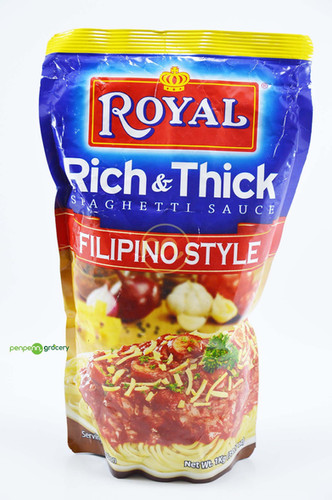 Royal Spaghetti Sauce Filipino Style 12x1kg | Shiny Star Canada