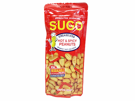 Sugo Peanuts Spicy Red 24x100g | Shiny Star Canada