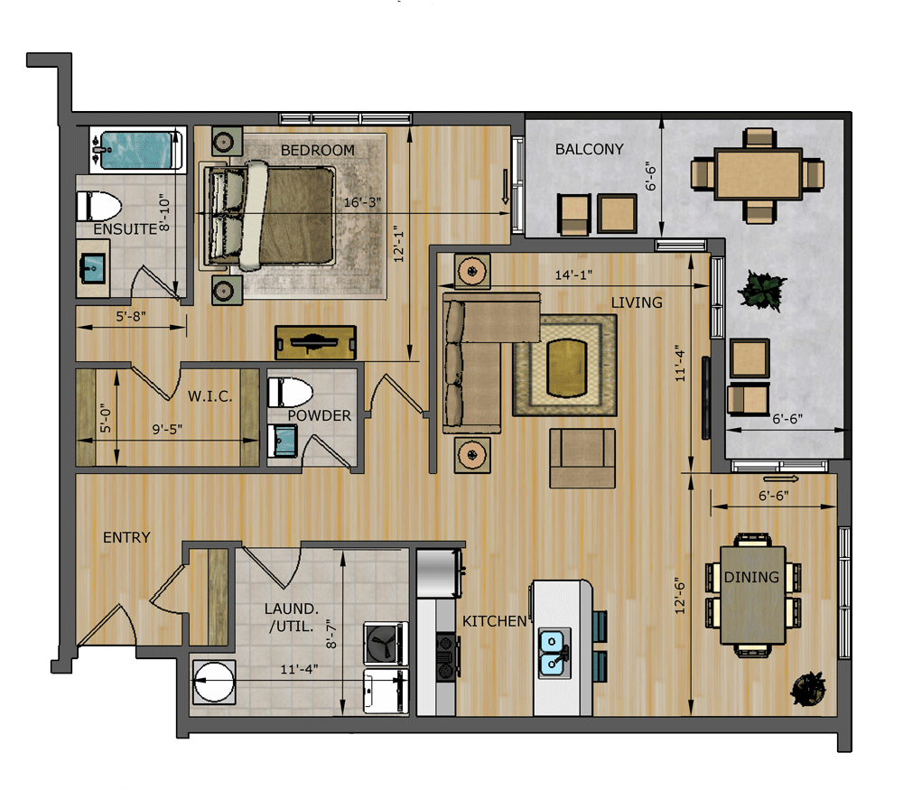 Suite E | Aquarius Towers