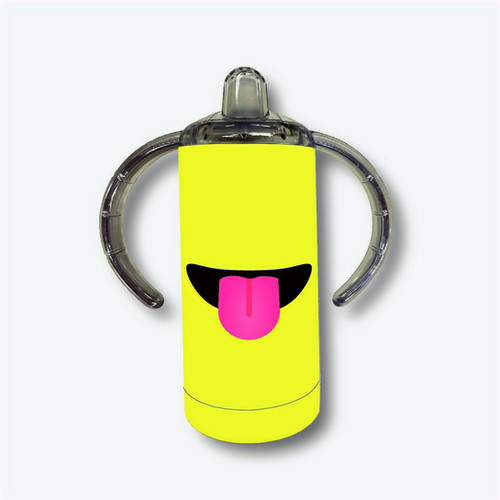 12oz Stainless Steel Sippy Cup- Tongue Emoji | true-north