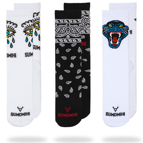 TRADITIONAL EYE - BANDANA BLACK - BLACK PANTHER | SUMOMIHI