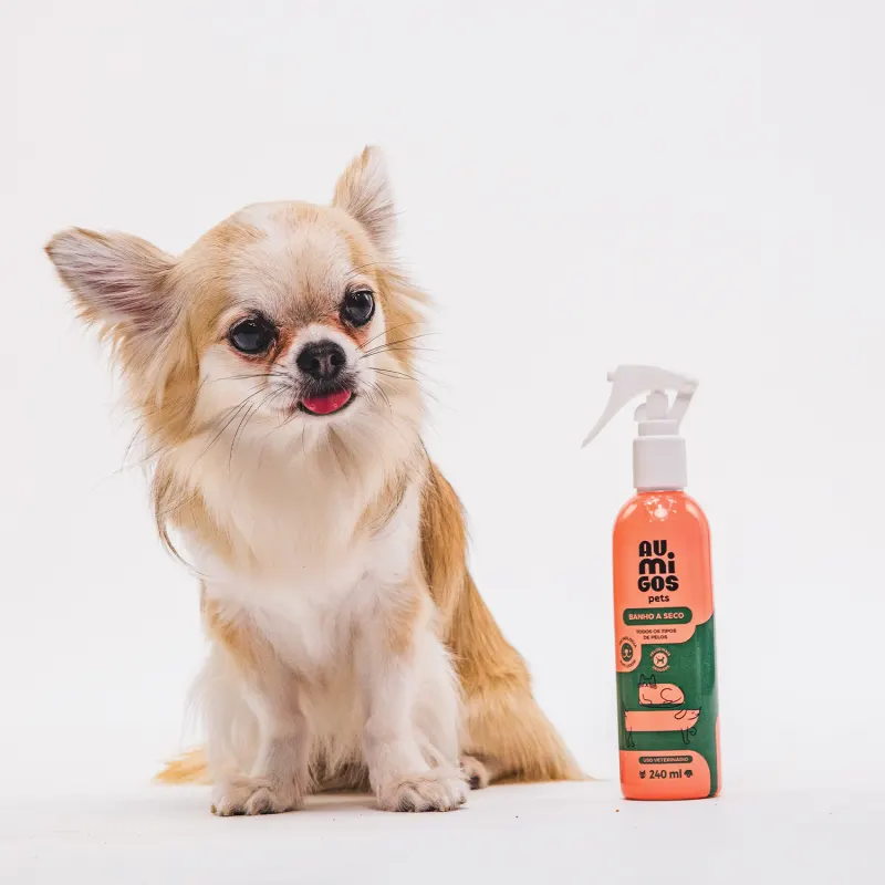 Banho a Seco Au.Migos Pets 240ml | Dog VIP