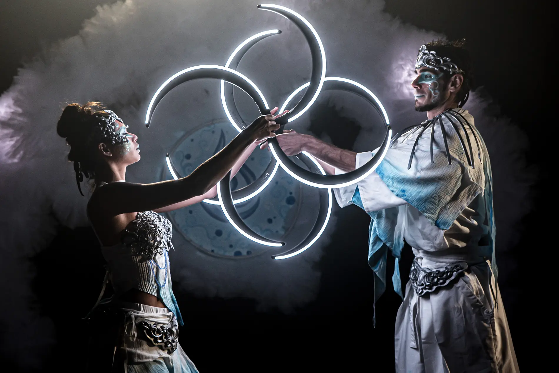 Spectacle lumineux en Île-de-France | Il était une Flamme
