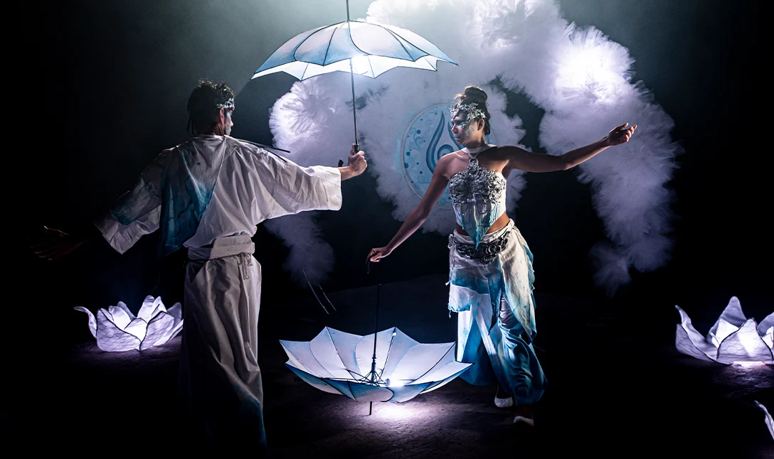 Spectacle lumineux en Île-de-France | Il était une Flamme