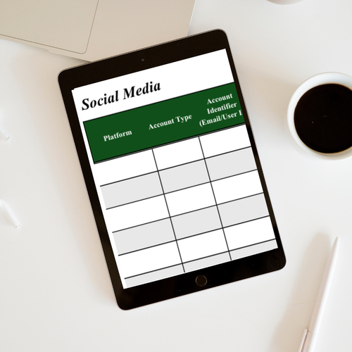 Digital Estate Planning Templates PDF | Digital Estate Guide