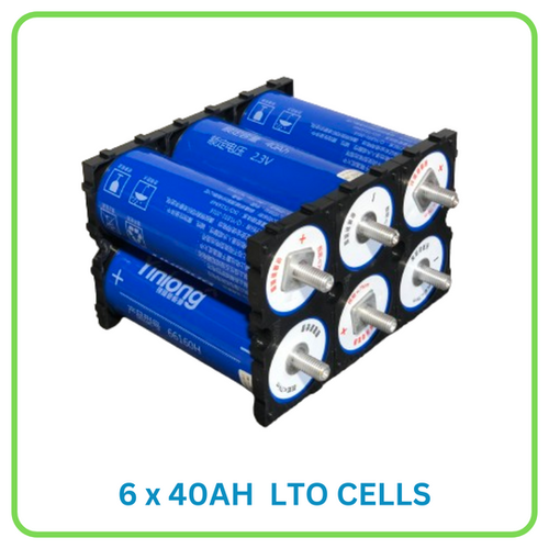 6 x Yinglong 40AH LTO Cells - 66160 | Nz Lithium