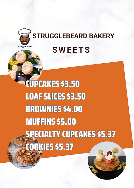 IN STORE MENUS | StruggleBeardBakery