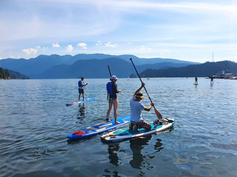 Stand up paddle board & kayak Deep Cove