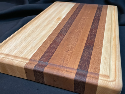 Offset Side-Grain Cutting Board | SlicedPi Design