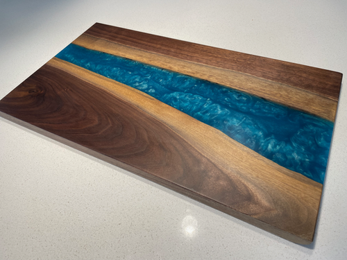 Simple River Charcuterie Board | SlicedPi Design