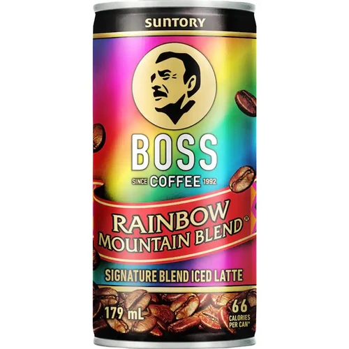 Boss Rainbow Coffee Can 185g | Chow's Mart
