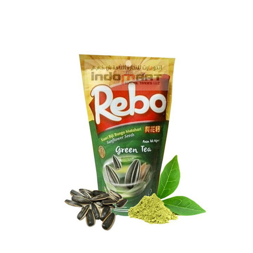Kuaci Rebo Green Tea 150Gr | Indomart