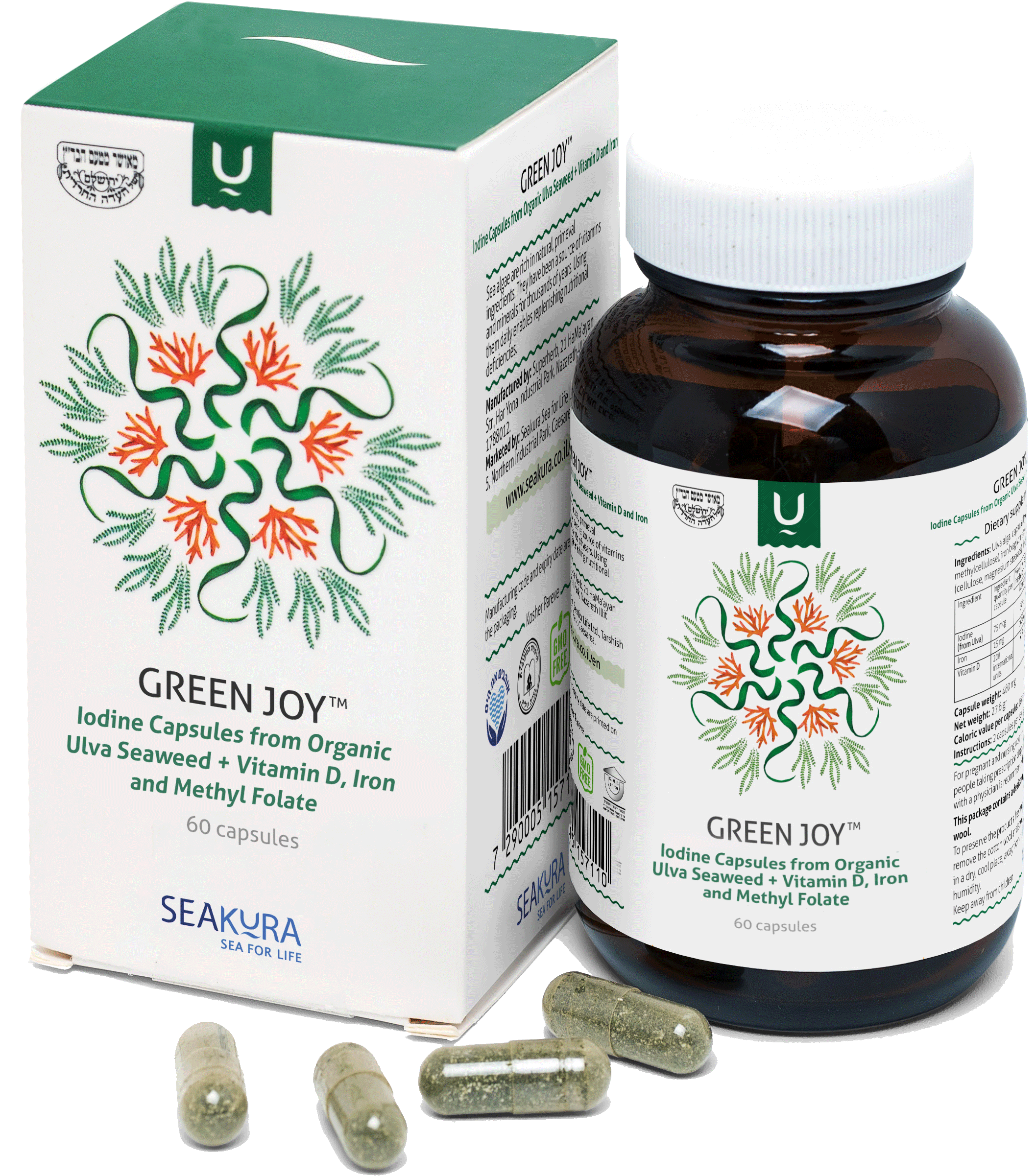Folic Acid | Iodine | Prenatal Natural Supplement | Green Joy | Top ...