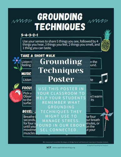 Grounding Techniques Poster | Applied Coaching